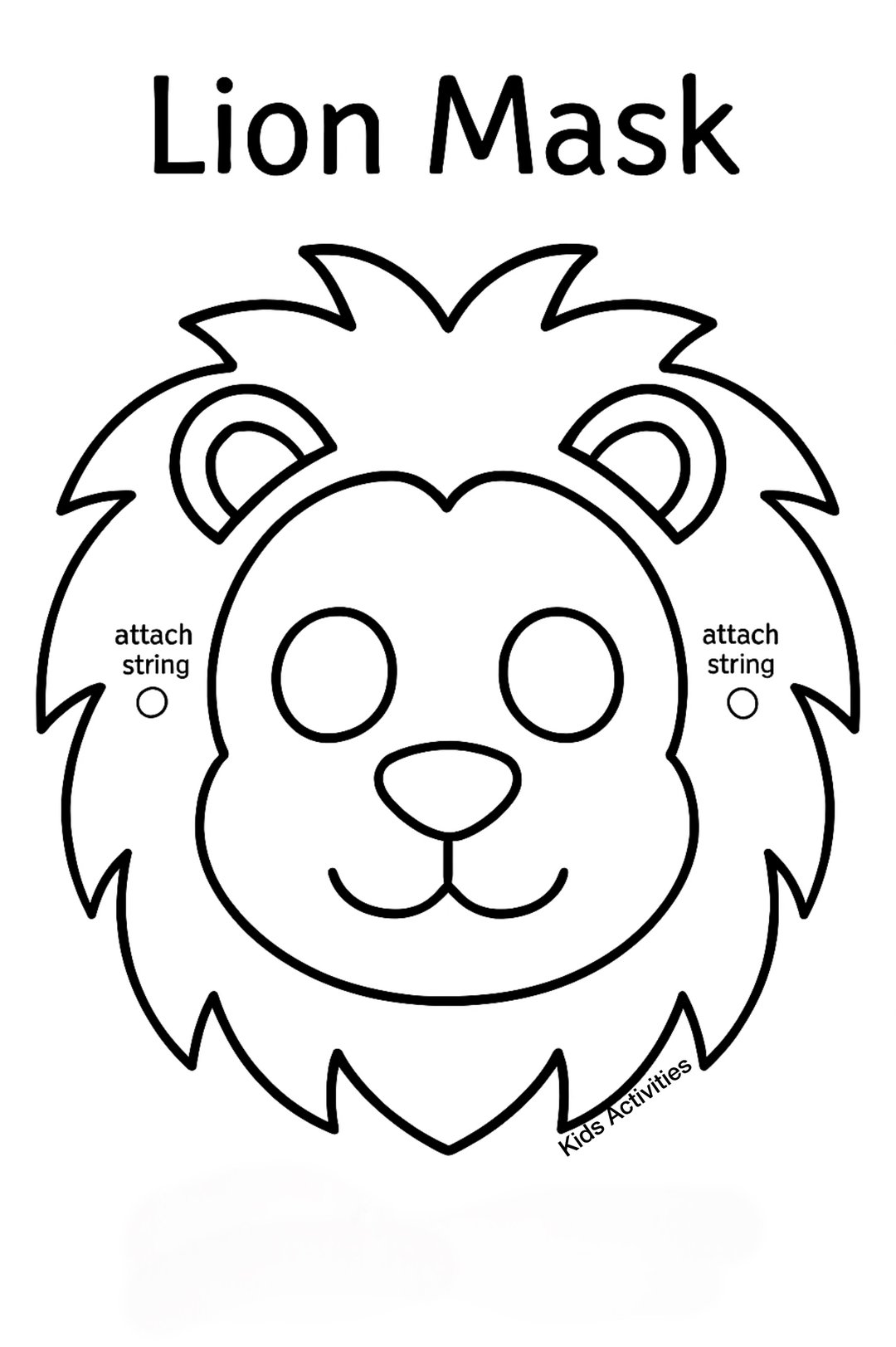 Animal Mask Creation - Kids Activities