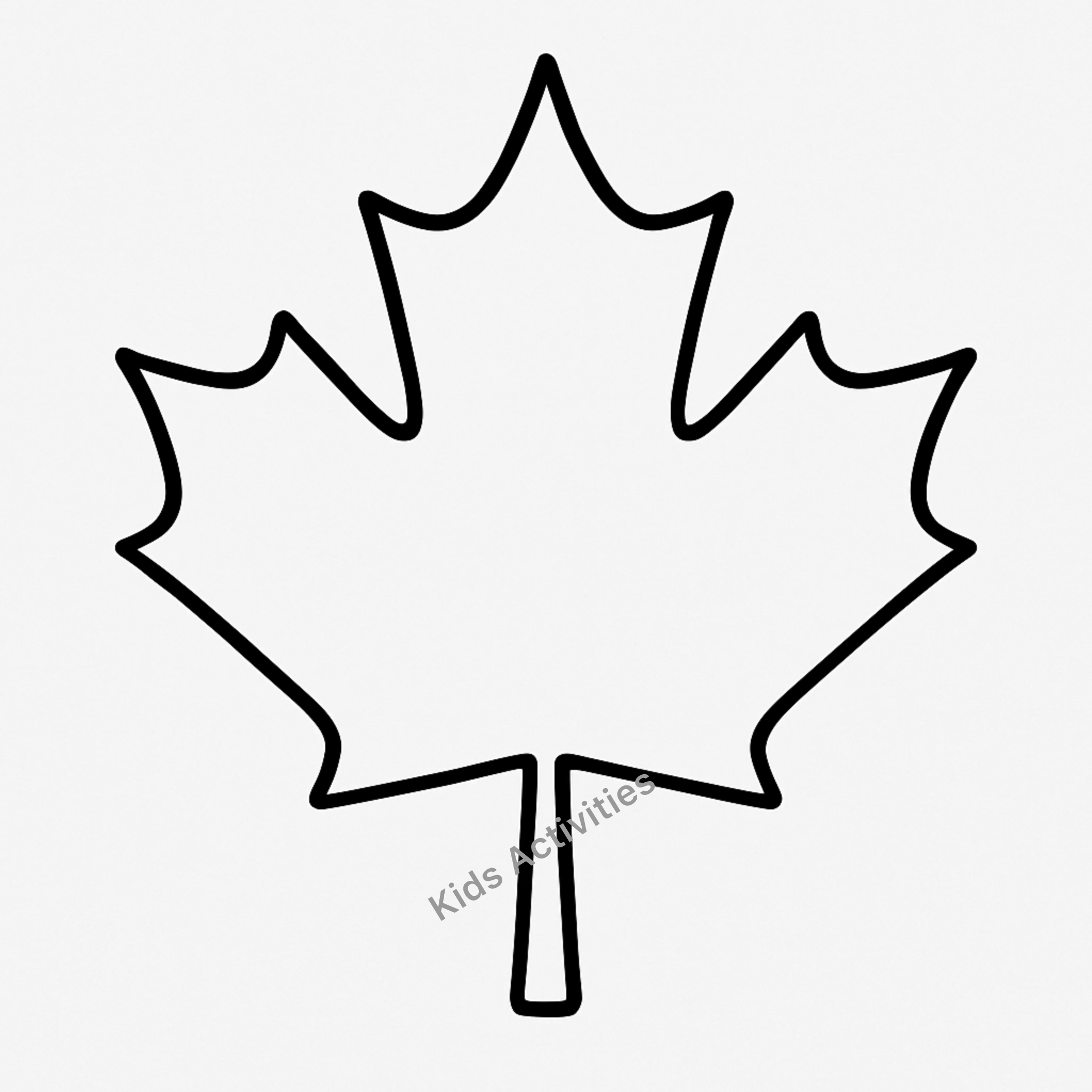 Maple Leaf Craft - Kids Activities