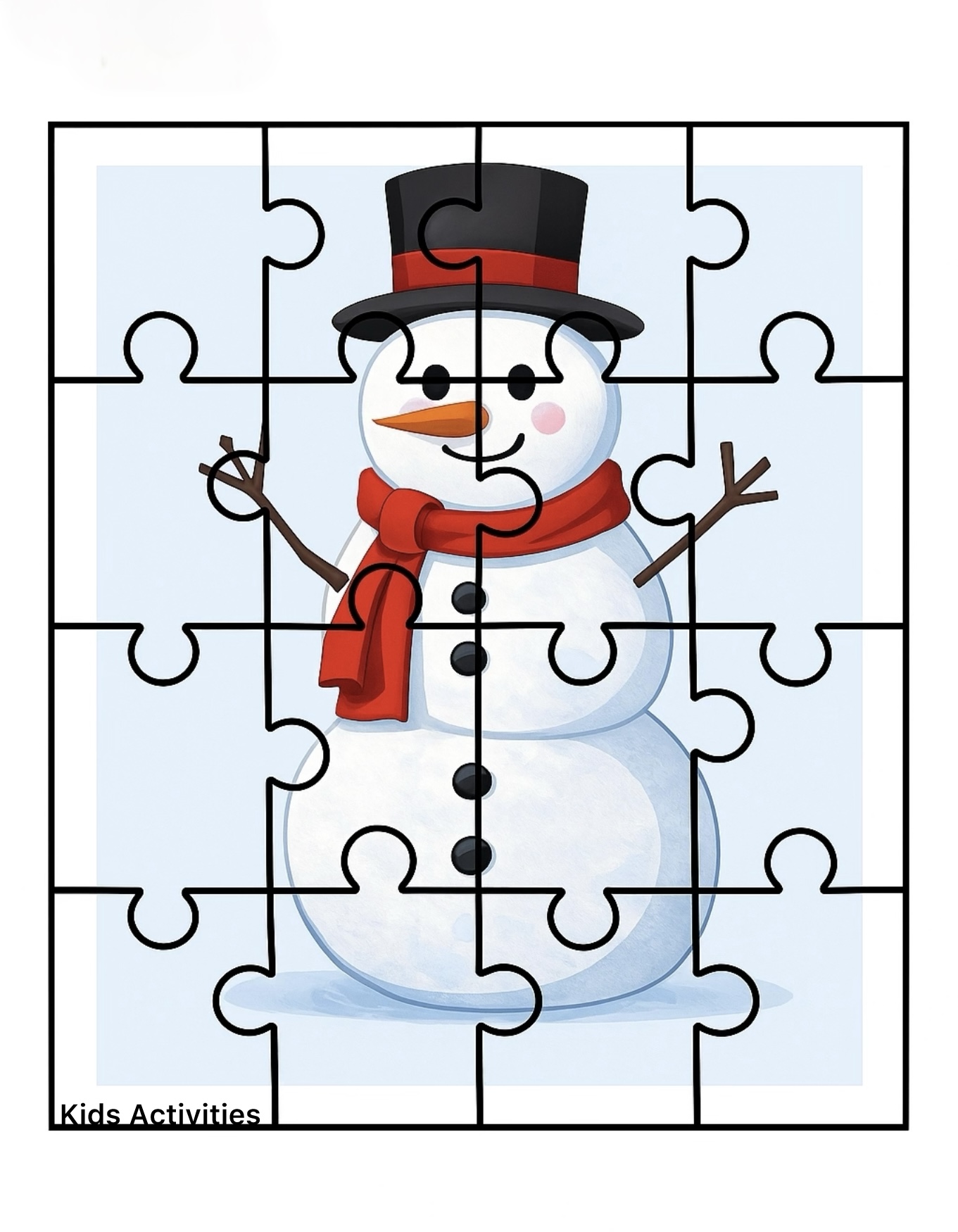 Christmas Puzzle - Kids Activities
